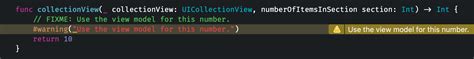 Xcode Mark Line To Improve Readability Using Mark Comments