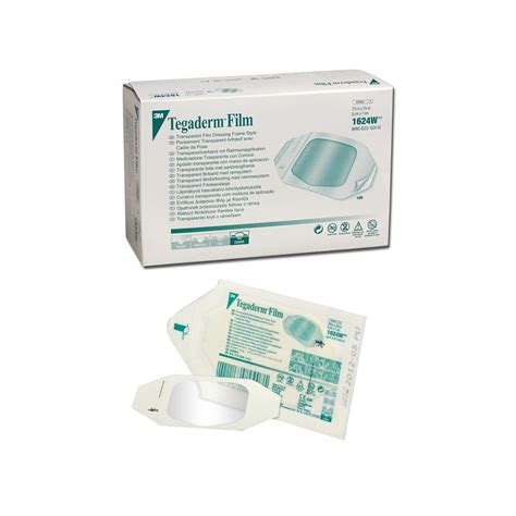 Aposito Tegaderm Film 6x7cm 3m Esteril Paq 100 Uds