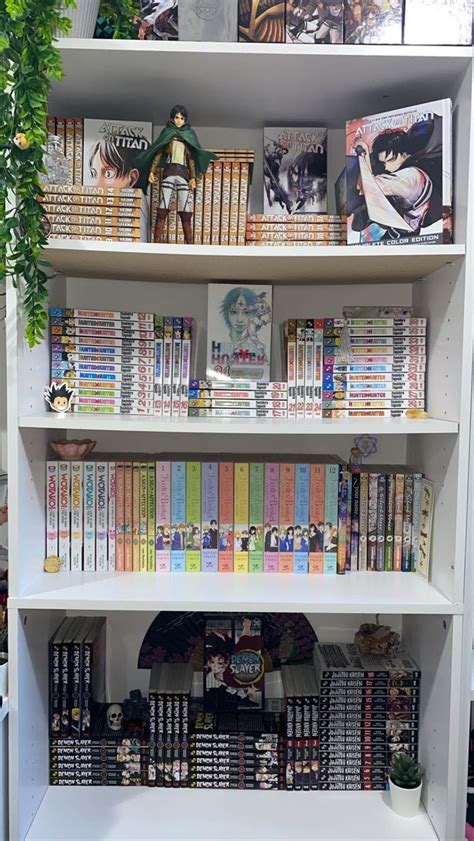 Manga Bookshelf Aesthetic At Sofia Wall Blog