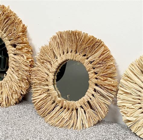 Grass Mirror Small The Dry Decor