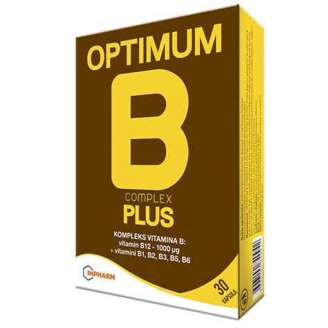 Optimum B Complex Plus 30 Kapsula Na Stanju Benurs