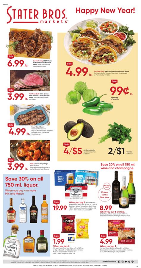 Stater Bros Weekly Ad Dec 26 2022 Jan 03 2023