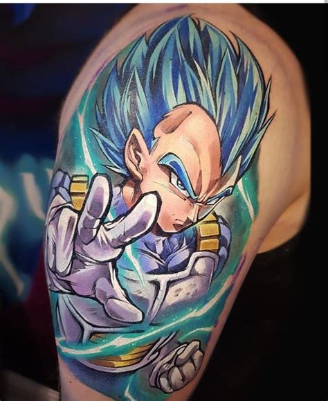 Tattoo De Goku Tatuajes De Vegeta Goku Y Vegeta