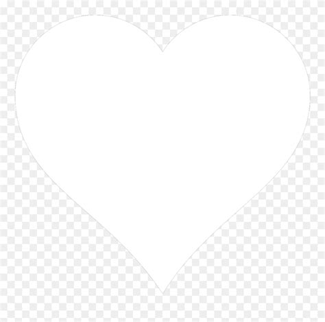 Download White Heart Icon Vector Png Clipart 5290718 Pinclipart