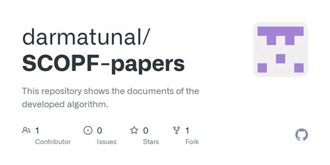 Github Darmatunalscopf Papers This Repository Shows The Documents
