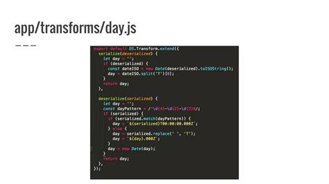 testing ember data transforms ppt