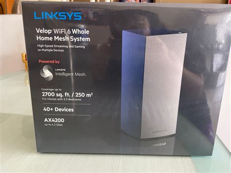 Linksys AX4200 Velop Wifi 6 Whole Mesh System Computers Tech Parts Accessories Networking