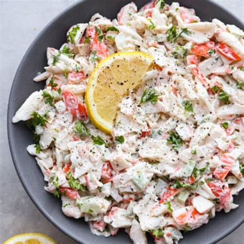 Creamy Crab Salad Recipe The Recipe Critic