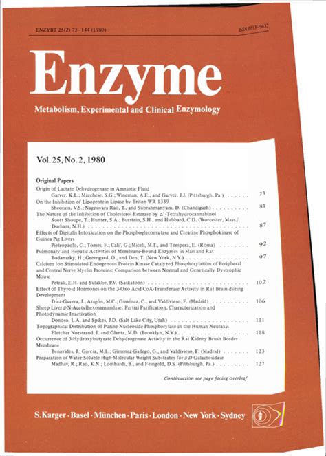 Effects Of Digitalis Intoxication On The Phosphoglucomutase And Creatine Phosphokinase Of Guinea