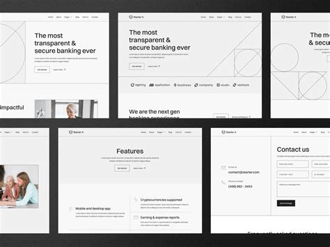 Starter X Website Page Template For Webflow