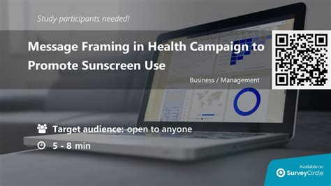 Message Framing In Health Campaign R Surveycircle