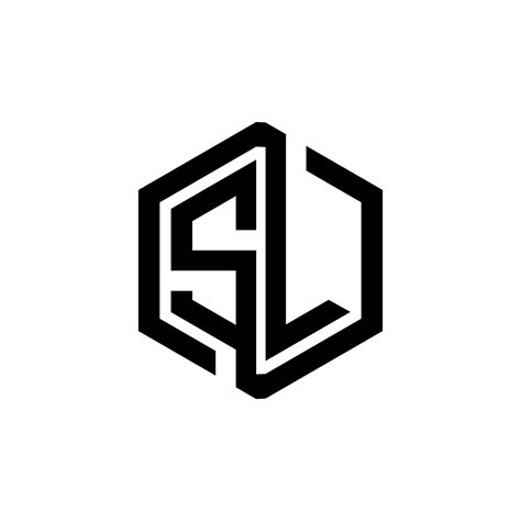 Sl Letter Logo Design In Illustration Vector Logo Calligraphy Designs
