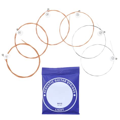 6pcs Classical Highly Carbon Steel Core Guitar Strings 1st 6th String Guitar Strings For