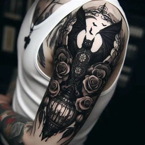 70 Dark And Meaningful Gothic Tattoo Ideas To Rebel Against Society