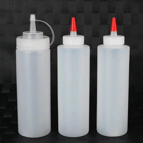 Sale Empty 16oz Restaurant Condiment Sauce Ketchup Bottles