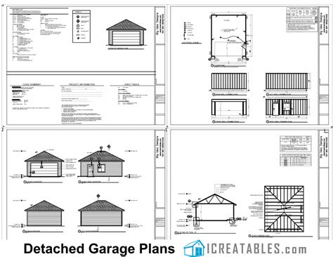 24x20 Garage Plans Hip Roof Chicago Garage Builder Garage
