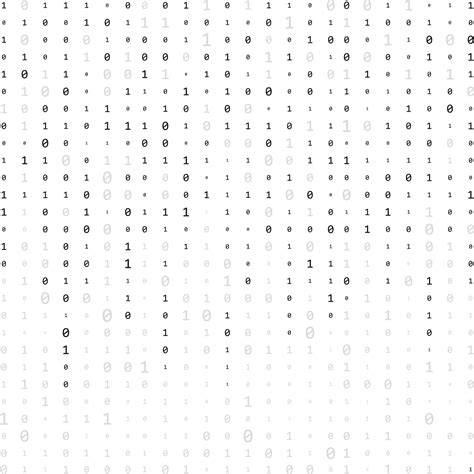 Premium Vector Stream Of Binary Code Computer Matrix Numbers On The