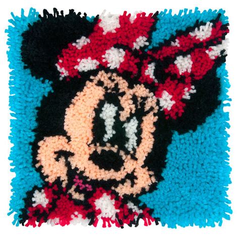 Minnie Mouse Latch Hook Kit Hobby And Toy Central