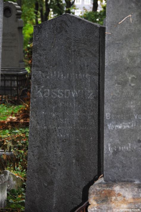 Kassowitz Katharina Grave Picturesat Die Deutschsprachige Grave