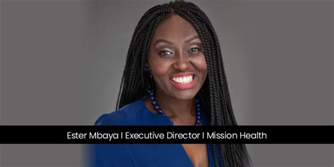 A Healthcare Maven Ester Mbaya Brings Round The Clock Professional Nursing Care In A Heat And