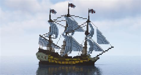 Pirate Ship Minecraft Schematic