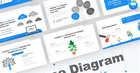 Шаблон Keynote диаграммы дерева Шаблоны презентаций Envato Elements