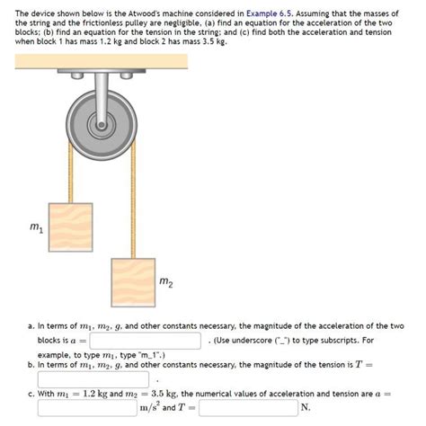 [solved] the device shown below is the atwood s machi