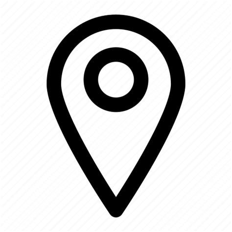 Location Direction Gps Place Pin Pointer Arrow Icon Download On Iconfinder