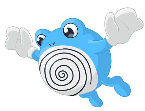 Poliwhirl Vector Artwork Illustration Transparent
