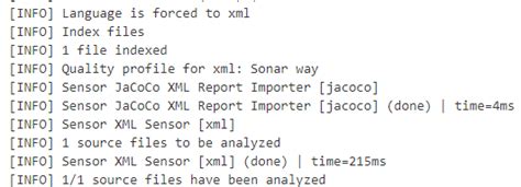 How To Analyze All The Xml Files In A Project SonarQube Server Community Build Sonar