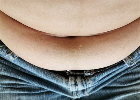 Woman Fat Belly Close Up Stock Image Image Of Diet 154699573