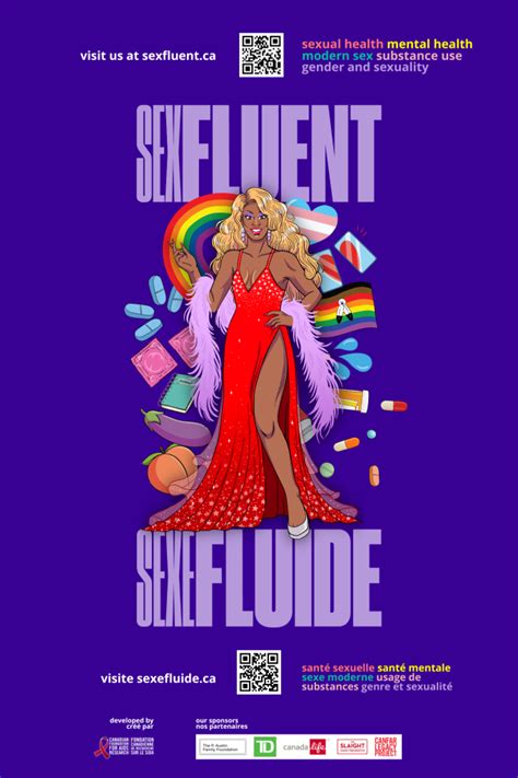 Bilingual Sexfluentca Promotional Poster Canfar