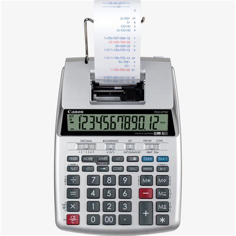 Kopen Canon P23 Dtsc Ii Calculator Met Printer — Canon Nederland Store