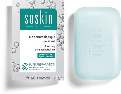 SOSkin Pure Preparations Purifying Dermatological Bar 100 g | lyko.com