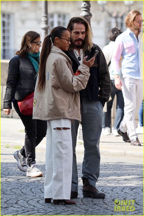 New Photos Show Zoe Saldana And Husband Marco Perego Flaunting Cute Pda