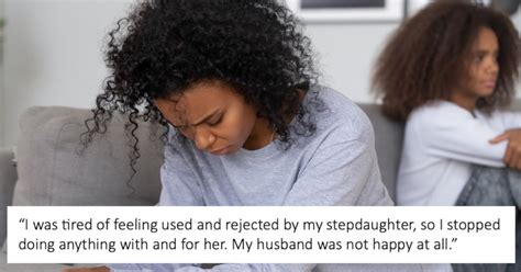 Step Mom Refuses To Break Cold War With Teen Step Daughter Leaving