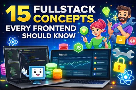 15 Full Stack Concepts Every Frontend Developer Should Know By