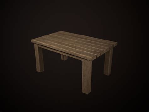 Old Table 3d 가구 Unity Asset Store Old Table 3d 가구 Unity Asset Store