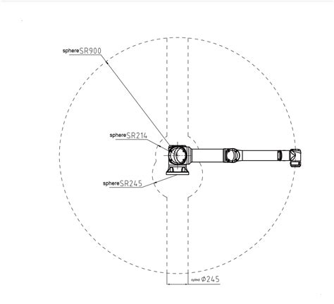 Kg Payload Mm Reaching Distance Axis Collaborative Robot Arm EVS TECH CO LTD