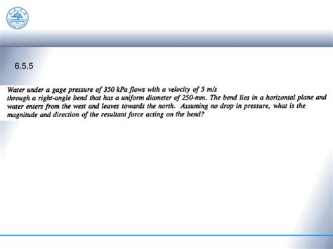 Momentum Equation Pdf