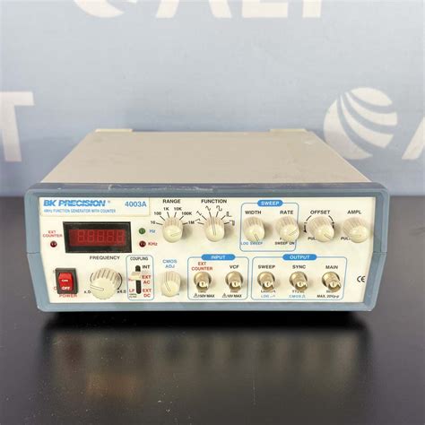 Bk Precision 4 Mhz Sweep Function Generator Model 4003a
