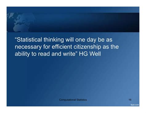 Introduction To Computational Statistics Pdf Computing Technology