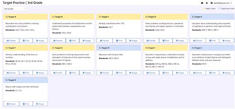 Previewing A Target Practice Assignment Next Gen Math