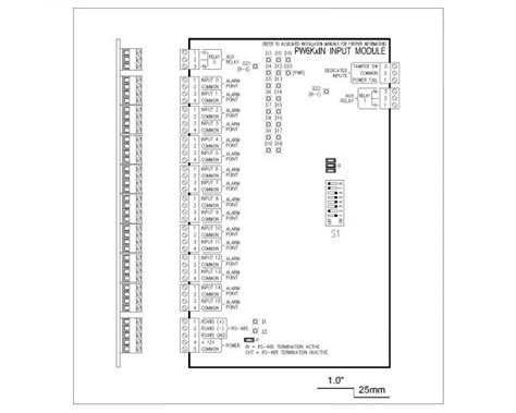 Pw Series Input Module Thousands Of Free Cad Blocks