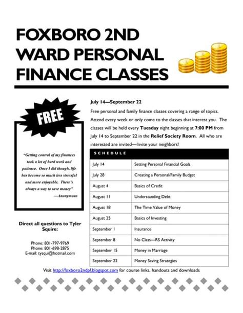 Finance Classes Pdf