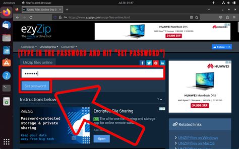 How To Open Password Protected Zip File On Linux 4 Methods