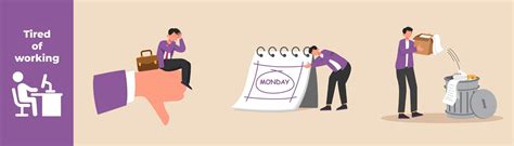 Premium Vector Tired Employees Deadline Tasks And Lots Of Wrong