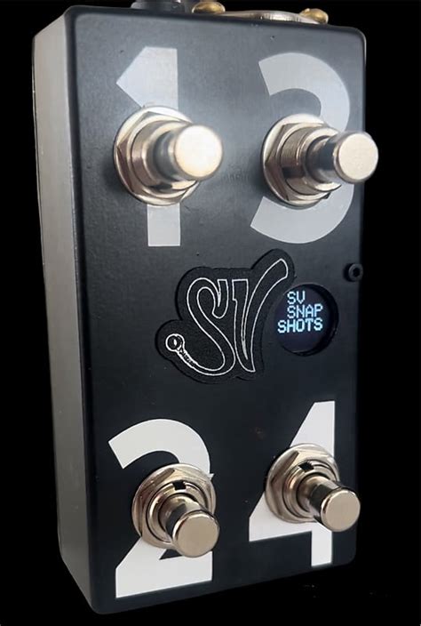 Stringvelocity 4 Button Midi For The Line 6 Hx Stomp Xl Reverb