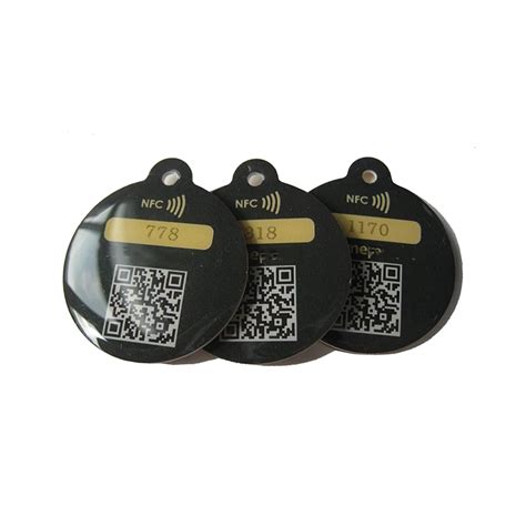 Cheap Price Custom Logo Printing RFID Epoxy NFC Tags With QR Code