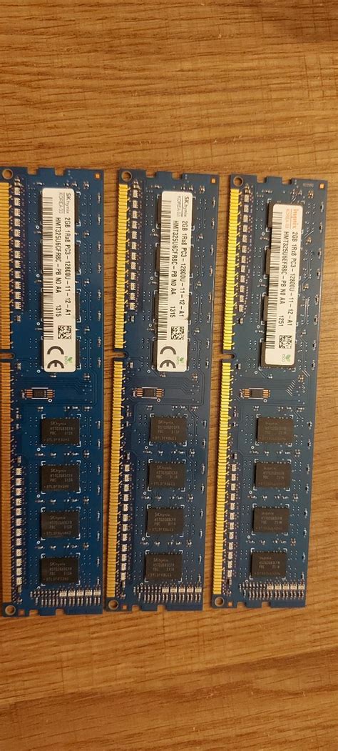 Ram Memorije Ddr3 2gb Dimm